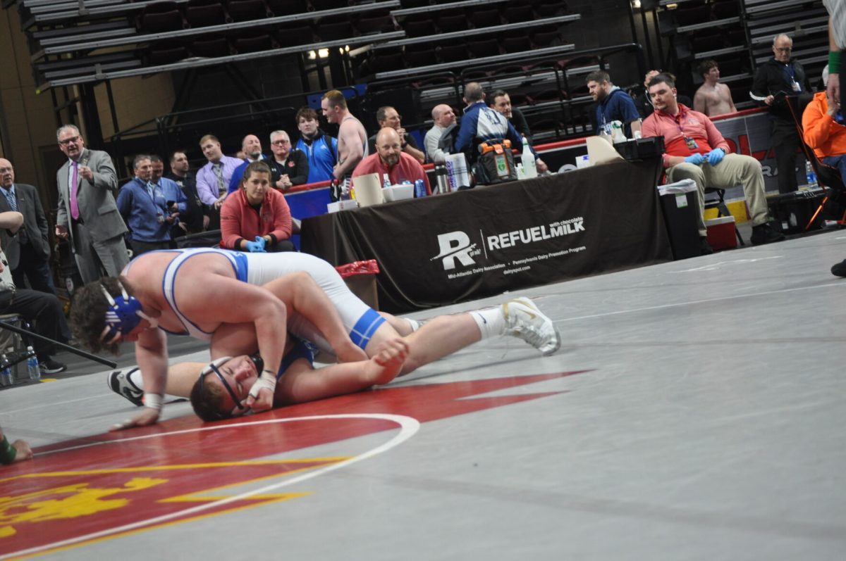 Trinity’s Reihner two wins away from gold - Observer-Reporter